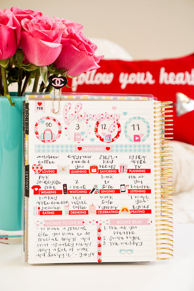 Glam Memory Keeping Dashboard 365 Planner Stickers – Paper & Glam ...