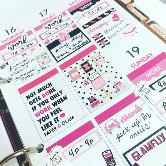 You Better Work Digital Planner Stickers – Paper & Glam | Planners ...